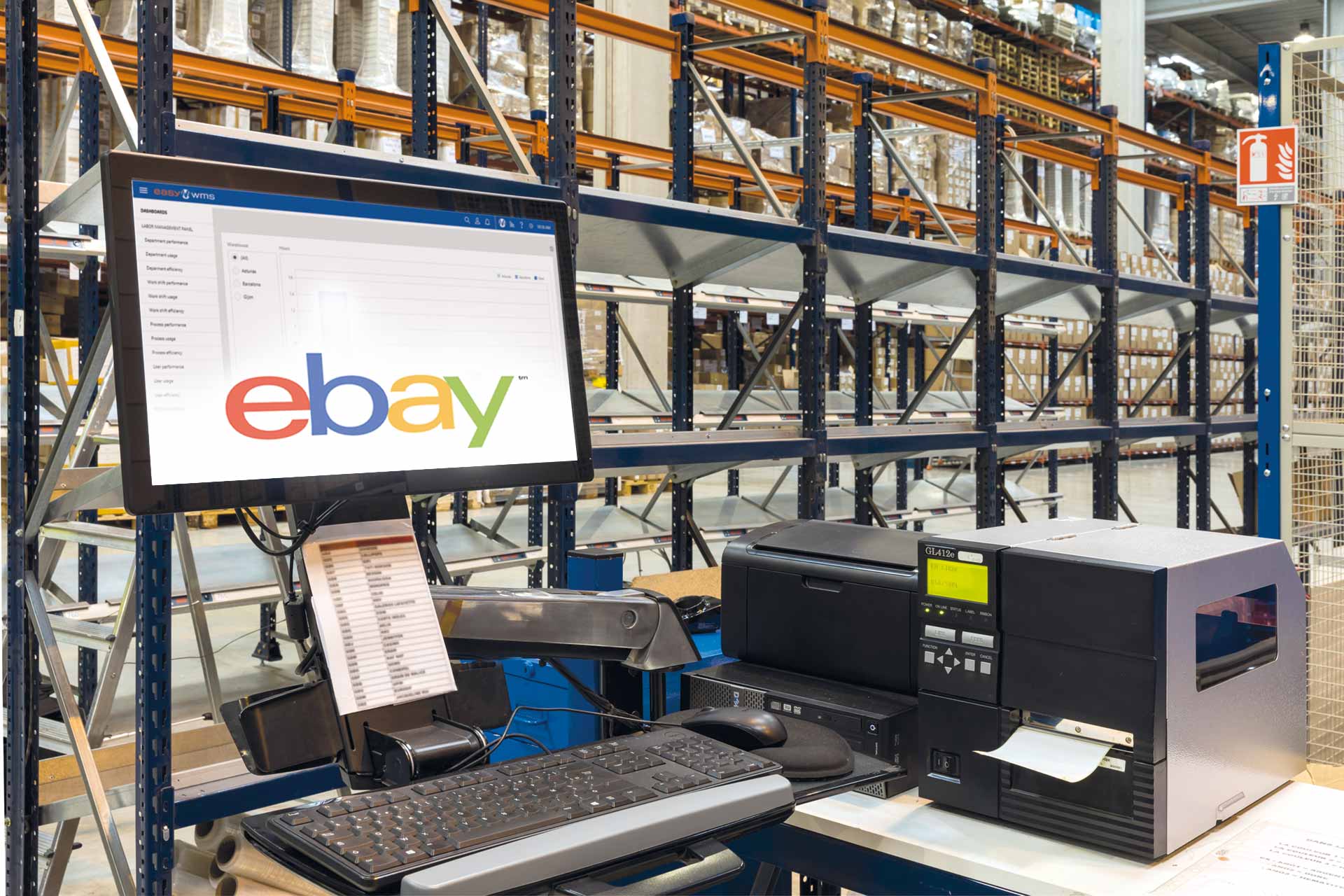 eBay inventory management software - Mecalux.nl
